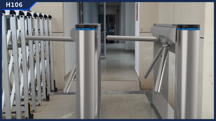 Slim Automatic Tripod Turnstile for Compact Access Solutions