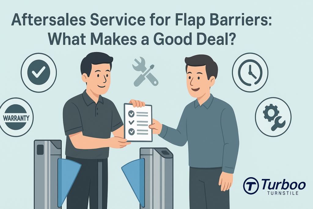 Aftersales Service for Flap Barriers: What Makes a Good Deal?