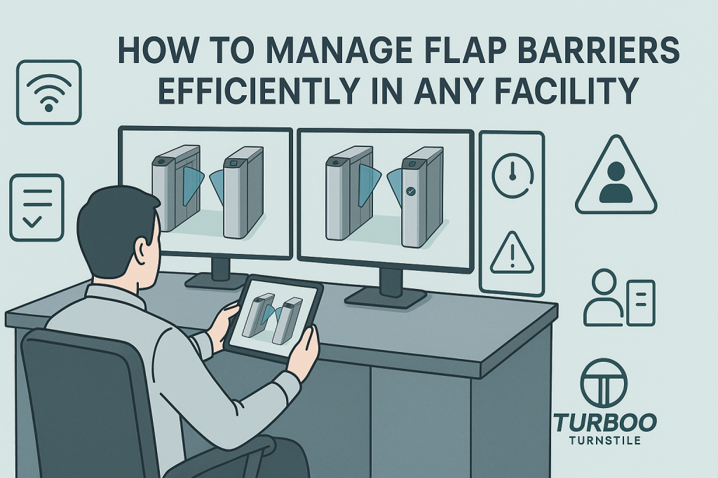 How to Manage Flap Barriers Efficiently in Any Facility - Turboo